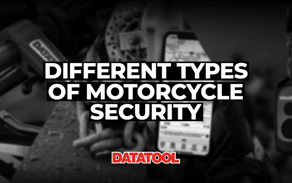 Different types of motorcycle security | Datatool | Motorcycle Security ...